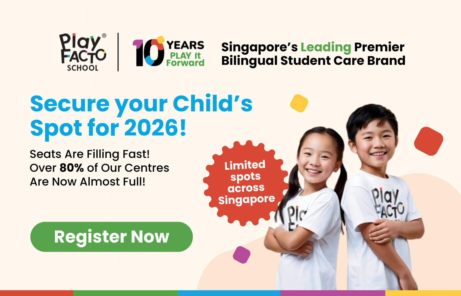 Student Care Singapore | Singapore | PlayFACTO School